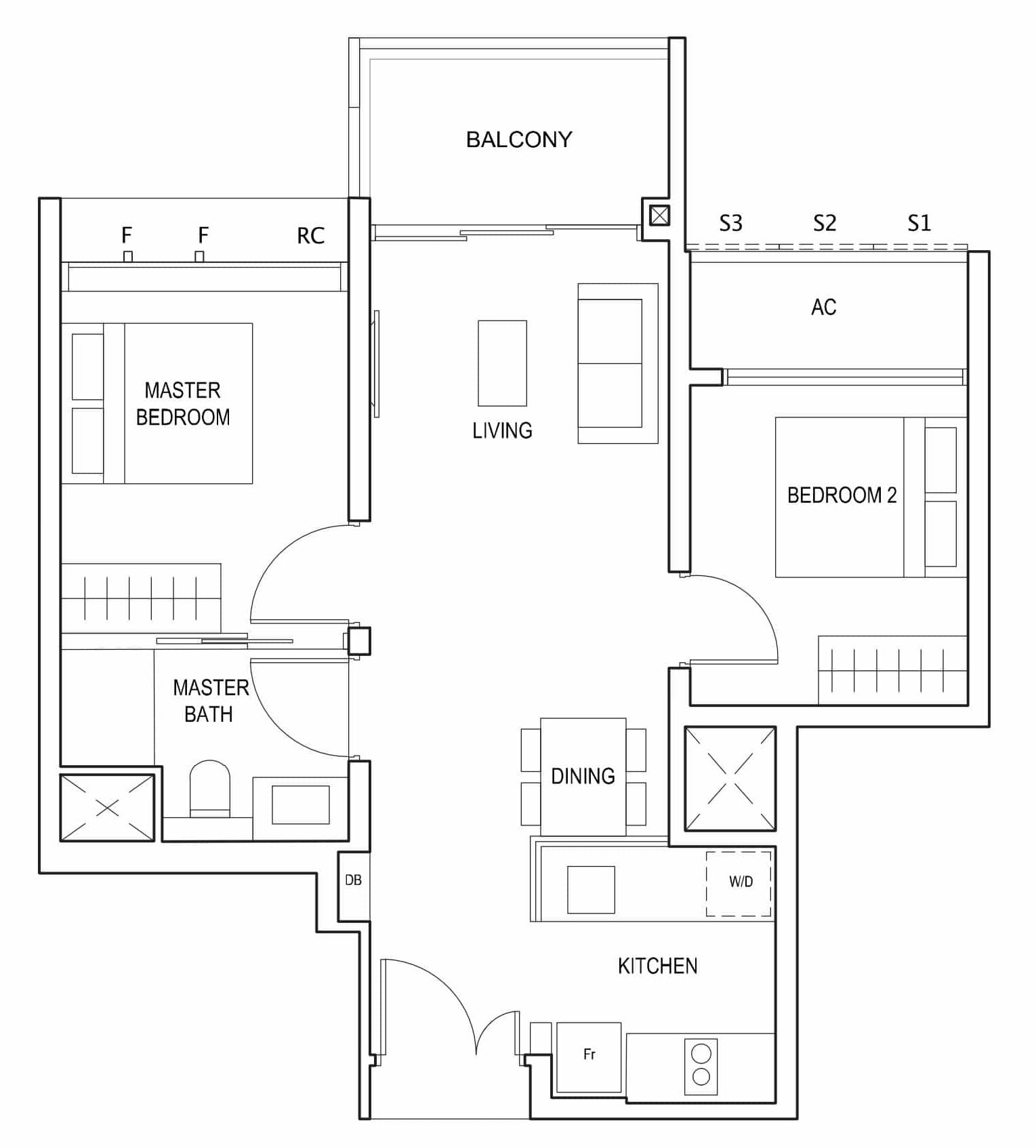 Penrose Condo - Showflat Info